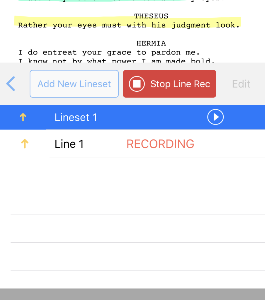 How To Record And Rehearse With Linesets | Help, FAQs and Tutorials